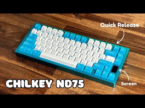 Best Budget Aluminum Keyboard 2024??... Chilkey ND75 - Review #keyboard