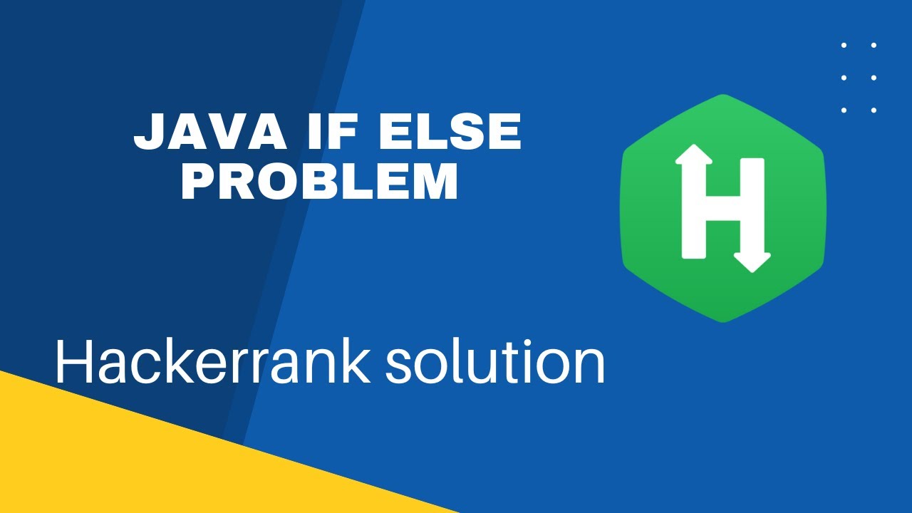 Java If Else  HackerRank solution