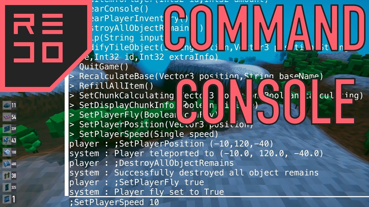 Command Console [UNITY GAME DEVELOPMENT]