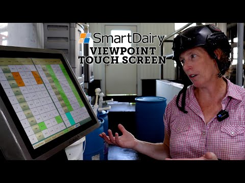 SmartDairy Viewpoint Touch Screen - Aires-Hill farm, Vermont (English)