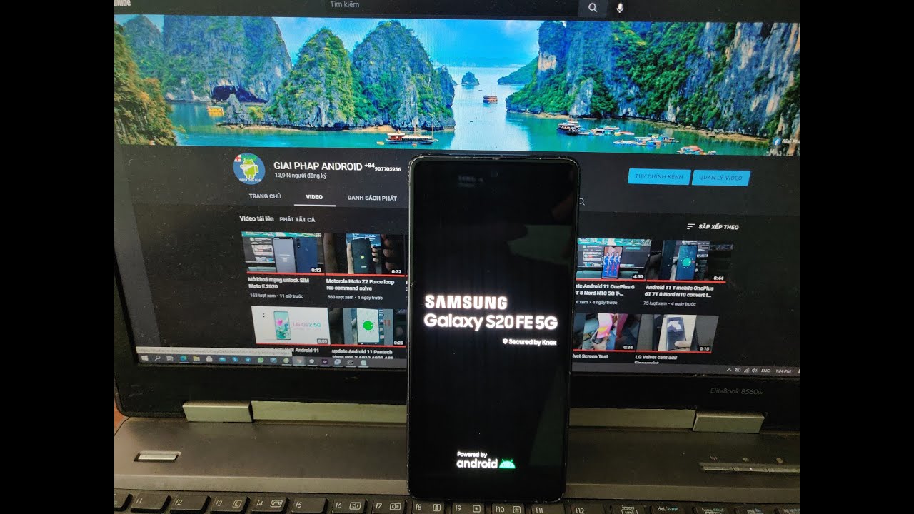 Samsung Galaxy S20 FE 5G Bootloader mode