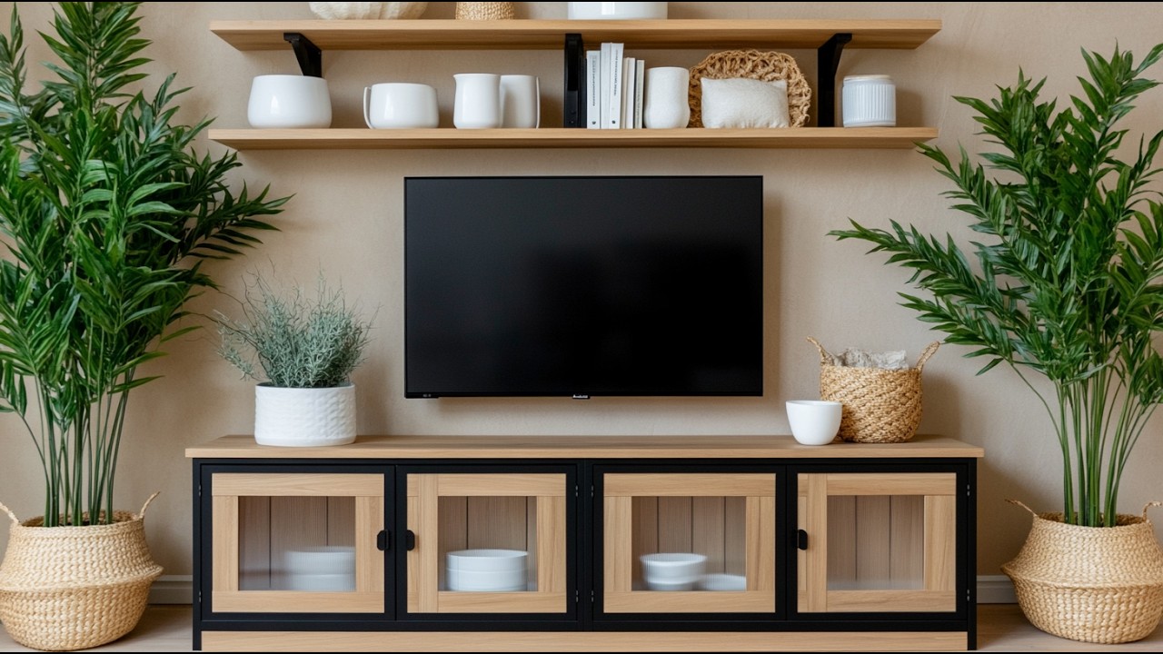 11 Scandinavian TV Wall Cabinet Ideas for a Stylish and Functional Living Room