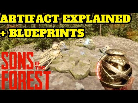 Sons Of The Forest What Does The Artifact Do ? How To Use It + Blueprints