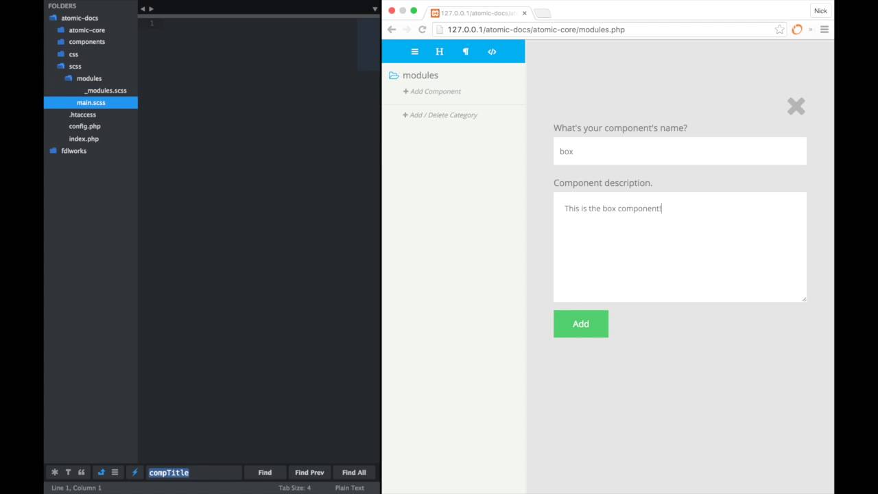 Atomic Docs Introduction