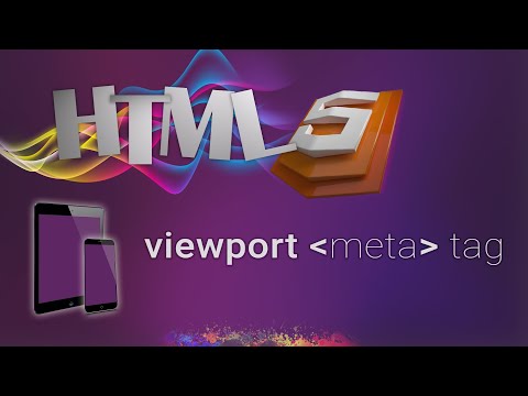 HTML for beginners 76: viewport meta tag