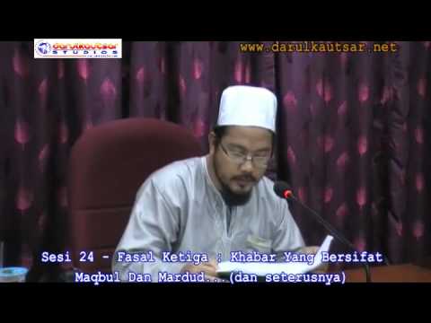 Sesi 24 – Khabar Yang Bersifat Maqbul Dan Mardud, Hadith Qudsi, Al ...
