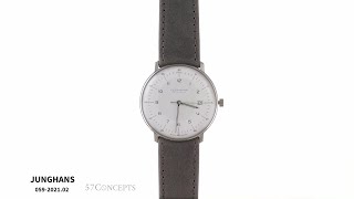 Junghans 059/2021.02 - Ceas max bill MEGA Solar Radio-Controlled • Eceasuri.ro