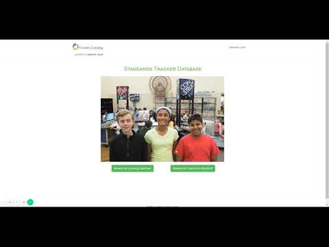 Standards Tracker Demo
