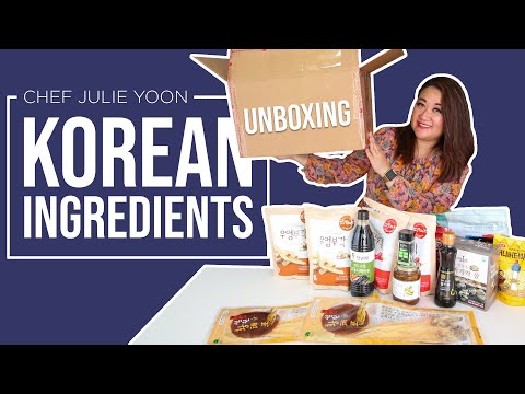 Where to Buy Korean Ingredients Online : Seoul Mills Unboxing + Review | Chef Julie Yoon