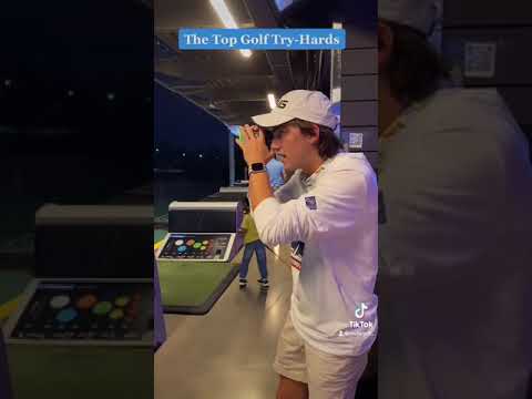 The top golf try hards #shorts