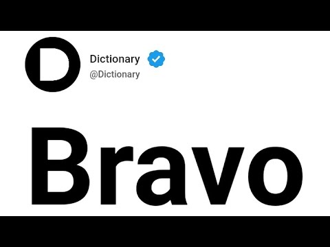 Bravo Meaning In English