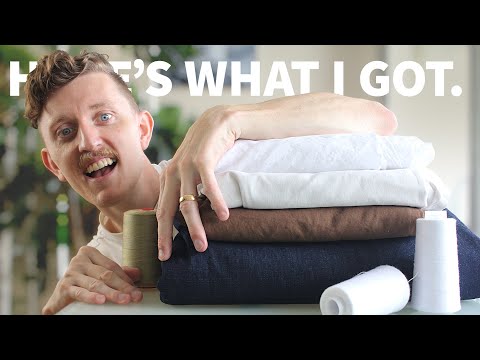 Fabric Shopping for my Capsule Wardrobe