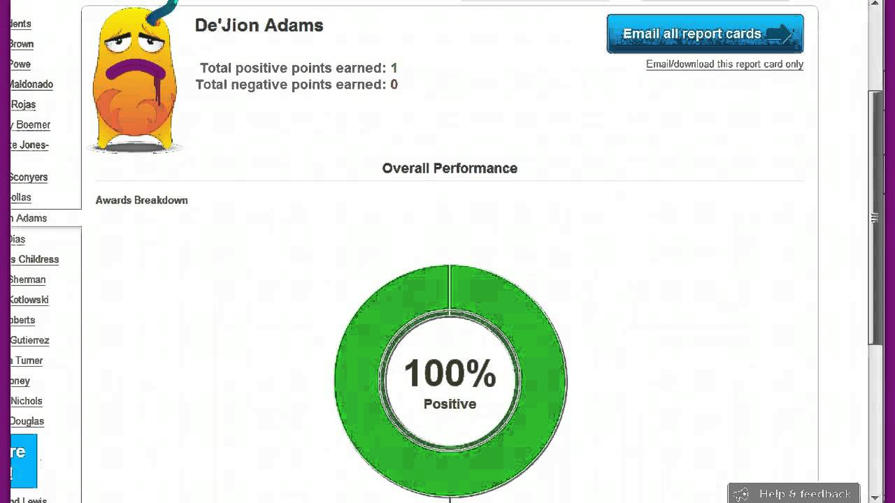 Class Dojo Class Behavior Management