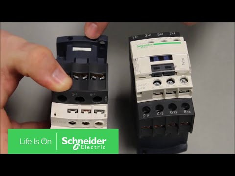 Locating the TeSys D Line IEC Contactor Model Number | Schneider Electric