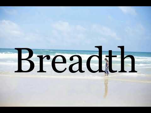 How To Pronounce Breadth🌈🌈🌈🌈🌈🌈Pronunciation Of Breadth