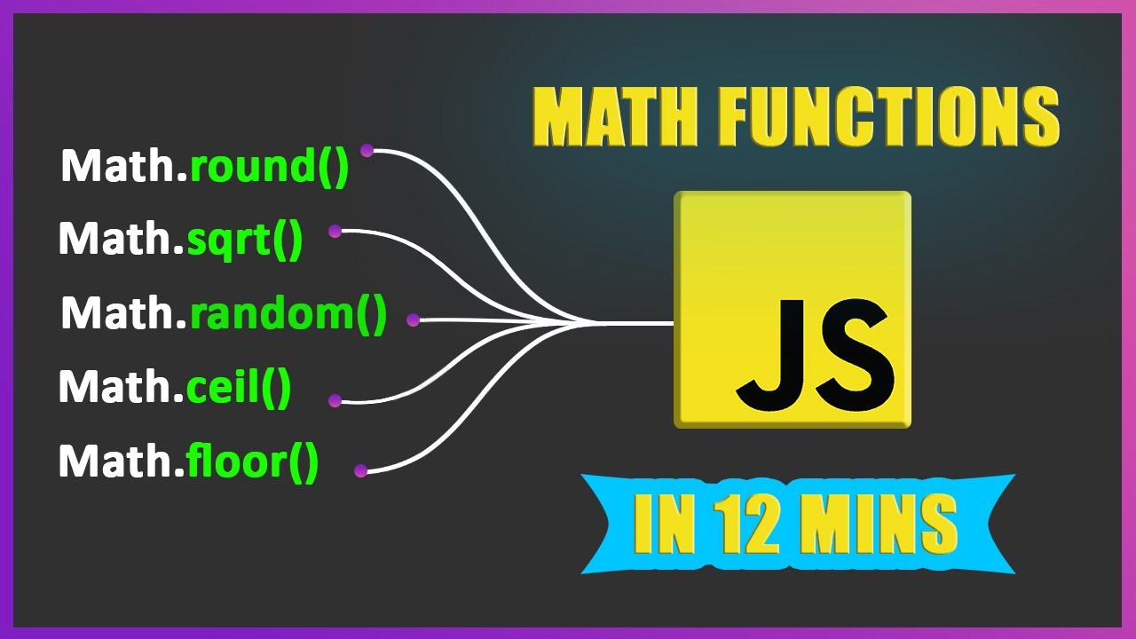 All The JavaScript Math Methods Explained #javascript