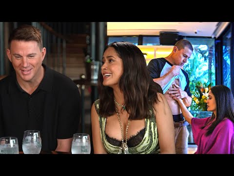 Salma Hayek Calls Out Channing Tatum for Almost Dropping Her on Magic Mike Set (Exclusive)