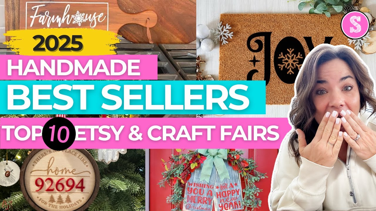 Top 10 Etsy Best Sellers 2025: What Handmade Crafts to Sell for Christmas