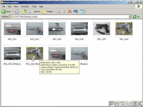 Picture Resizing with Image Resizer