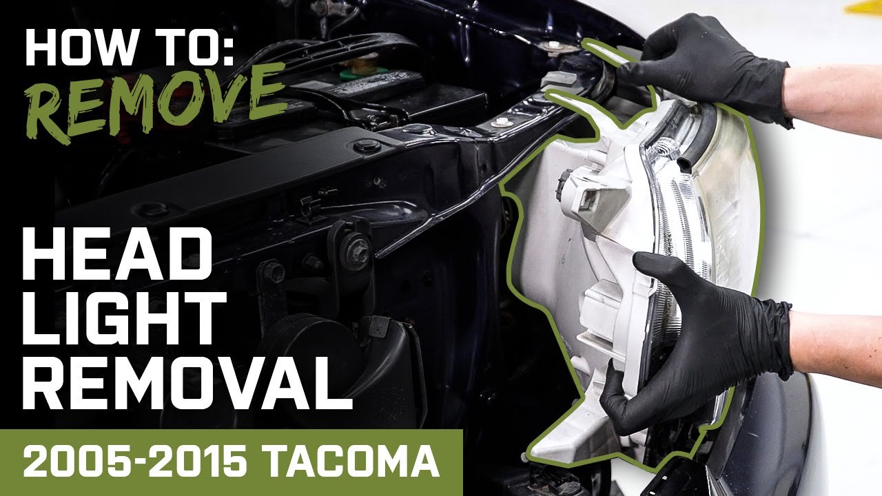 How to Remove Stock head Lights | 2005-2015 Tacoma