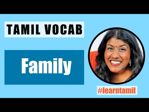 Tamil Vocab - Family