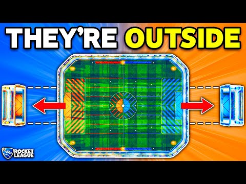 Rocket League, but the goals are OUTSIDE OF THE MAP