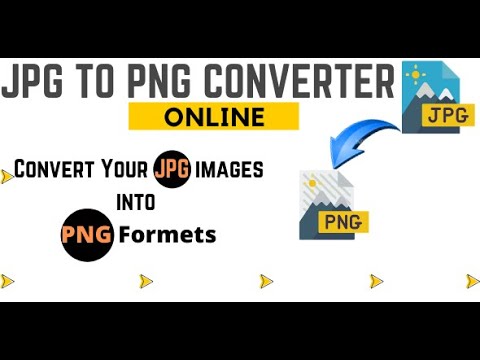 How to convert your JPG images in to PNG format online Free