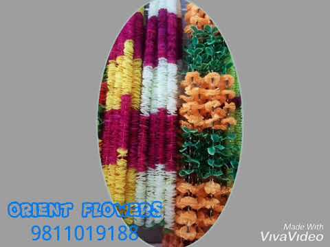 Artificial Flowers Garland - Artificial Ball Lari Trader - Wholesaler ...