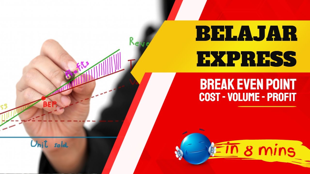Learning Break Even Point - CVP Analysis in 8 mins!