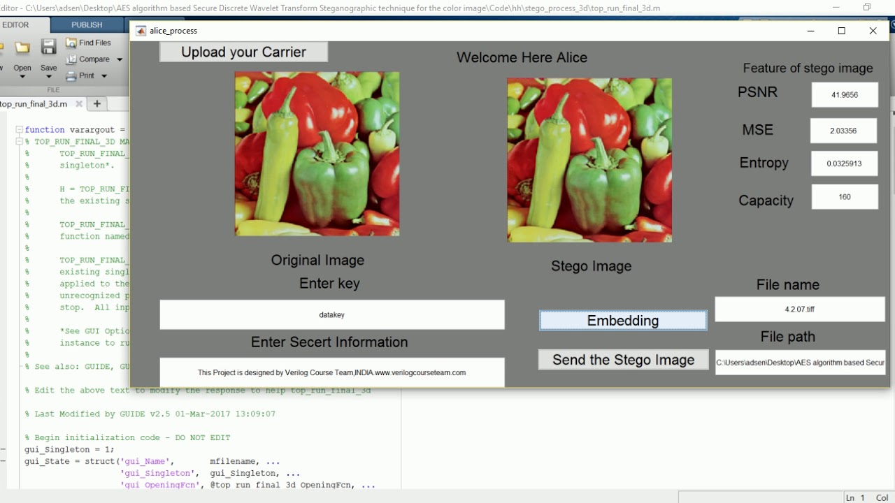 AES ALGORITHM BASED SECURE DISCRETE WAVELET TRANSFORM STEGANOGRAPHIC TECHNIQUE FOR THE IMAGES