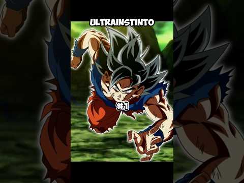¡Las 5 Formas del ULTRA INSTINTO de Goku! #dragonball #theonerd
