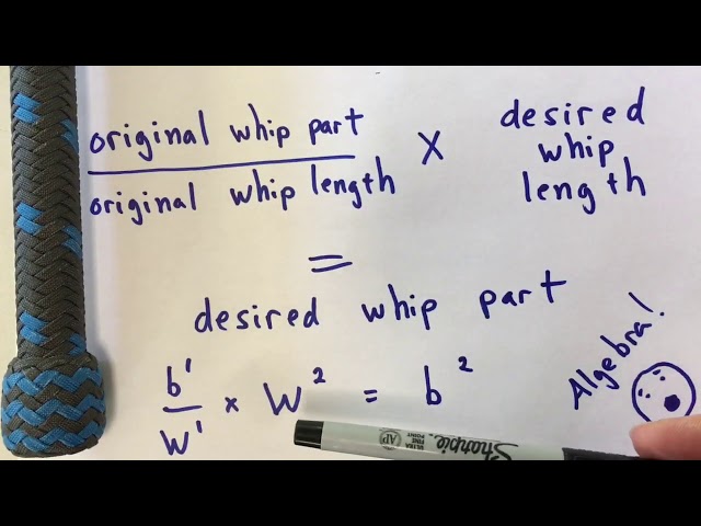 Mastering Whip Making: How to Adjust Lengths for Different Designs ...