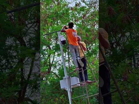 🚦 Road Safety CCTV Installation | Tiandy PTZ + Dual Lens Setup by Guardeye Enterprises | Sultanpur