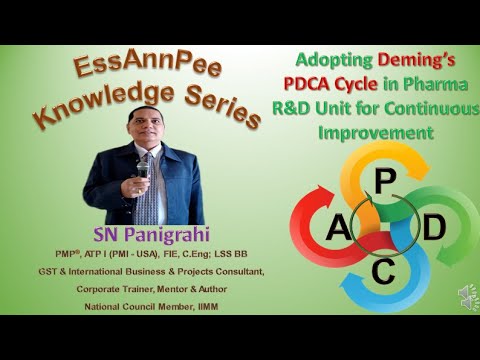 Adopting Deming’s PDCA Cycle in Pharma R&D Unit for Continuous Improvement - By SN Panigrahi