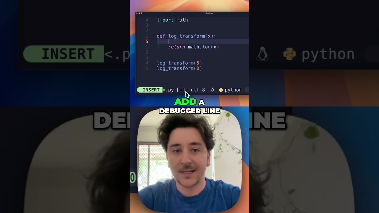 How to debug python with ipdb 📈 #coding #programming #developer #python #datascience