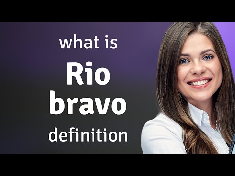 Rio bravo — definition of RIO BRAVO