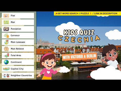 Czech Republic Country Quiz Questions For Kids | Countries Game Quiz For Kids | Kids Countries