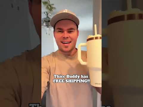 Get Your Thicc Buddy Tumbler with Free Shipping! #frostbuddy #thiccbuddy