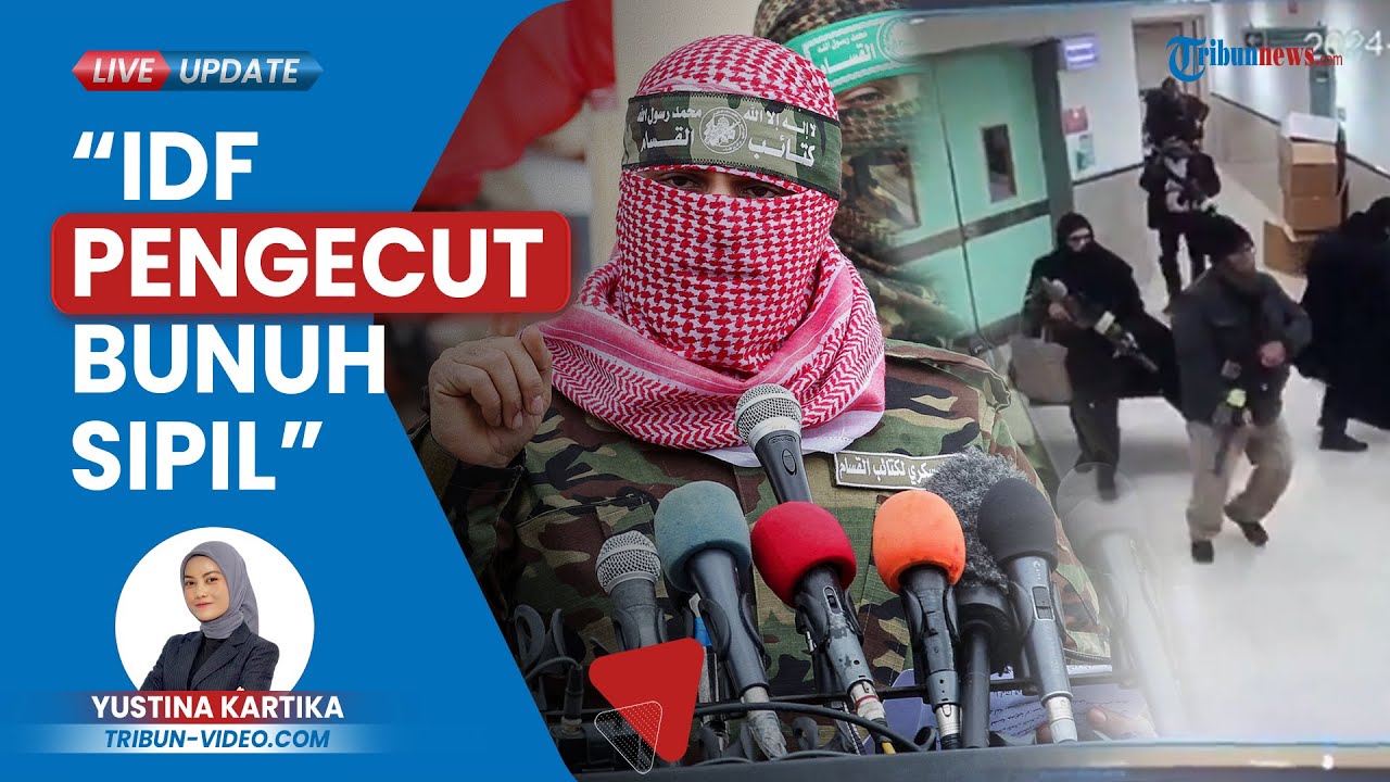 Al-Qassam Sebut IDF 'Pengecut', Buntut Nyamar jadi Dokter di RS Ibnu Sina & Bunuh 3 Remaja Palestina