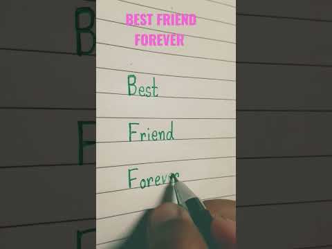 Full form of BFF # best friend forever