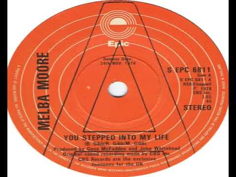 Melba Moore You Stepped Into My Life 1978