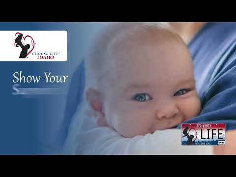 Choose Life Idaho Prolife License Plates