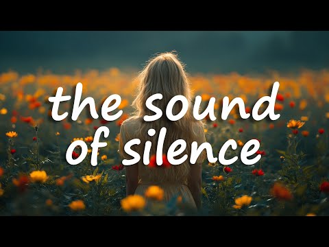 Simon & Garfunkel - The Sounds of Silence (Lyrics)