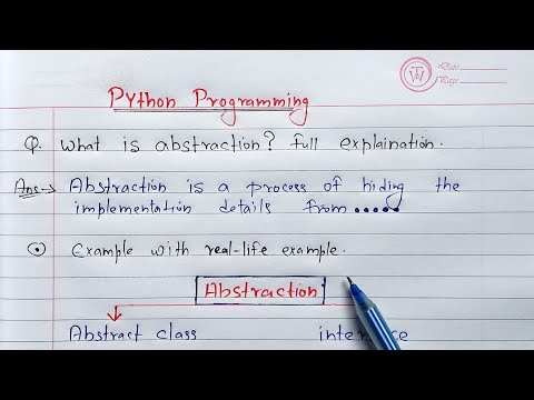 Learn Python Abstraction | Learn Coding - Mind Luster