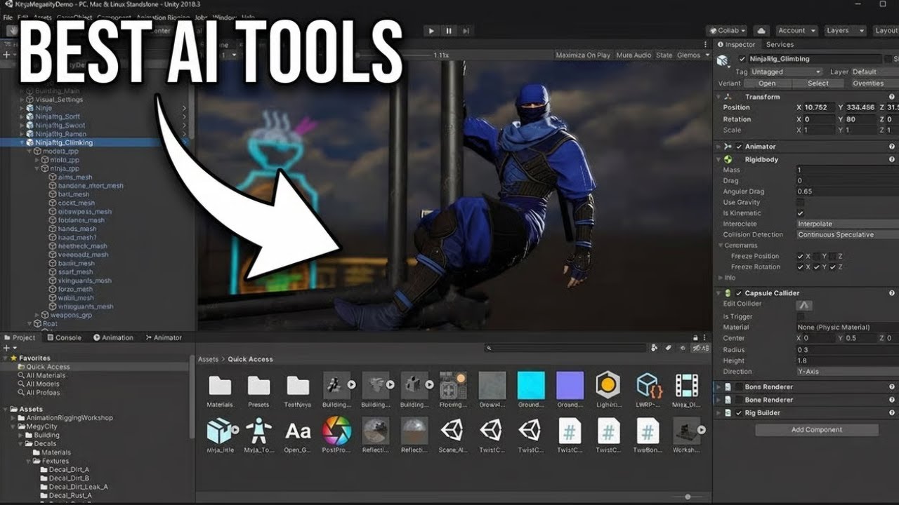 Best AI Tools For Unity in 2026