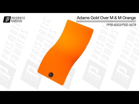 Prismatic Powders Adams Gold Over M & M Orange PPB-6003/PSS-5678