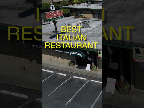Best Italian Restaurant! Angelo’s Of Bellevue! #travel #foodie #italian #shorts