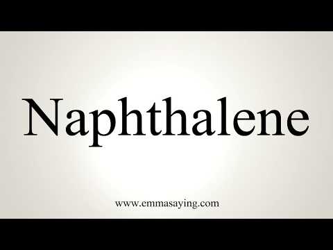 How To Pronounce Naphthalene