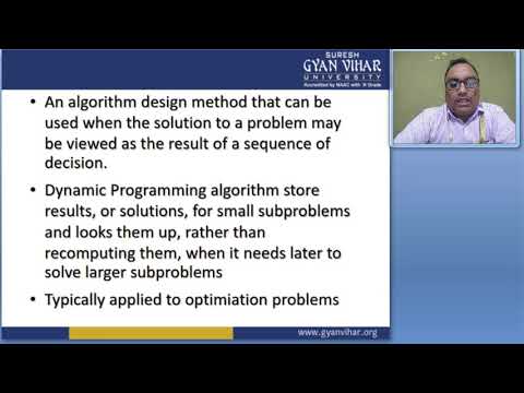 Operation Research (Lecture No: 16) Dynamic Programming