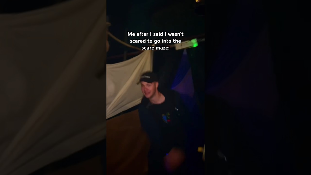 Note to self: Never underestimate how scary the mazes are #Scarefest